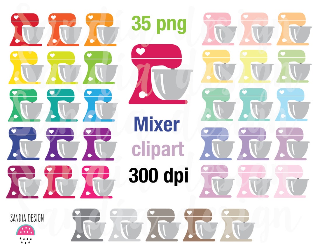 35 Mixer Clipart Images. Cake Mixer Clip Art, Baking Clipart, Mixer ...