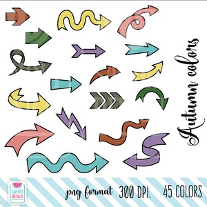 72 Doodle Arrows Clipart. Personal and Commercial Use. - Etsy