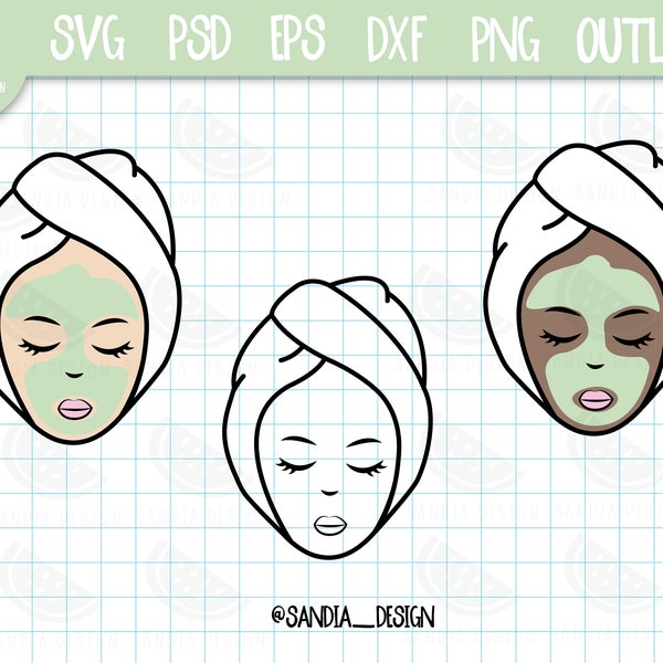 Spa Day Svg - Etsy