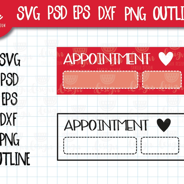 Appointment Reminder Svg - Etsy