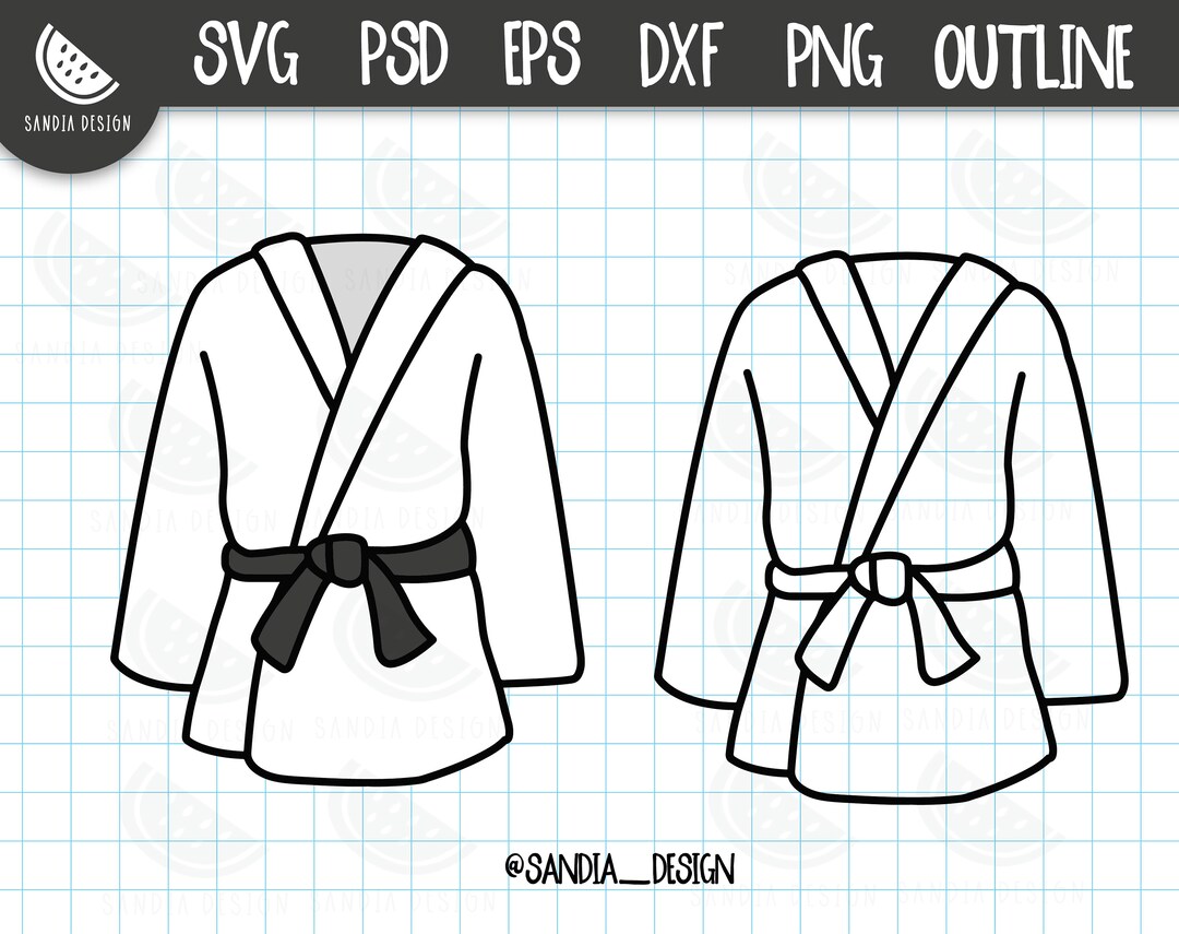 Doodle Karategi , SVG, PNG, Psd, Outline, Personal and Commercial Use ...