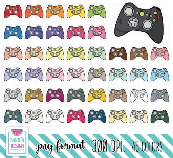 46 Doodle Video Game Controller Clipart. Personal and | Etsy