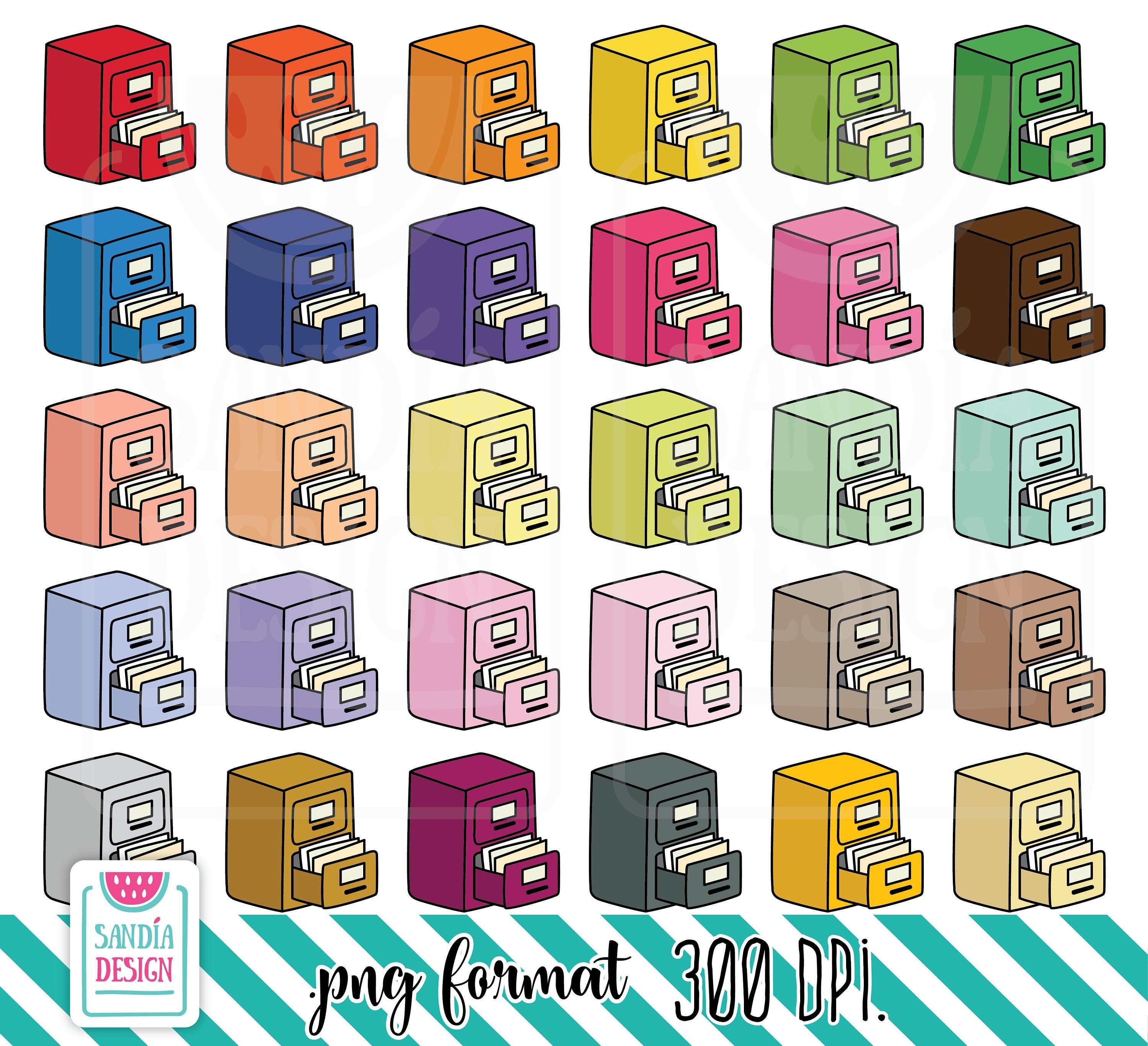 45 Doodle Archive Clipart. Personal and comercial use. | Etsy