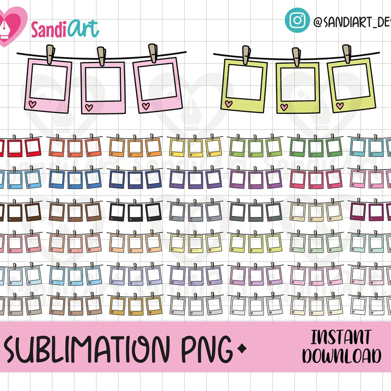 Photo Peg Frames - Etsy UK