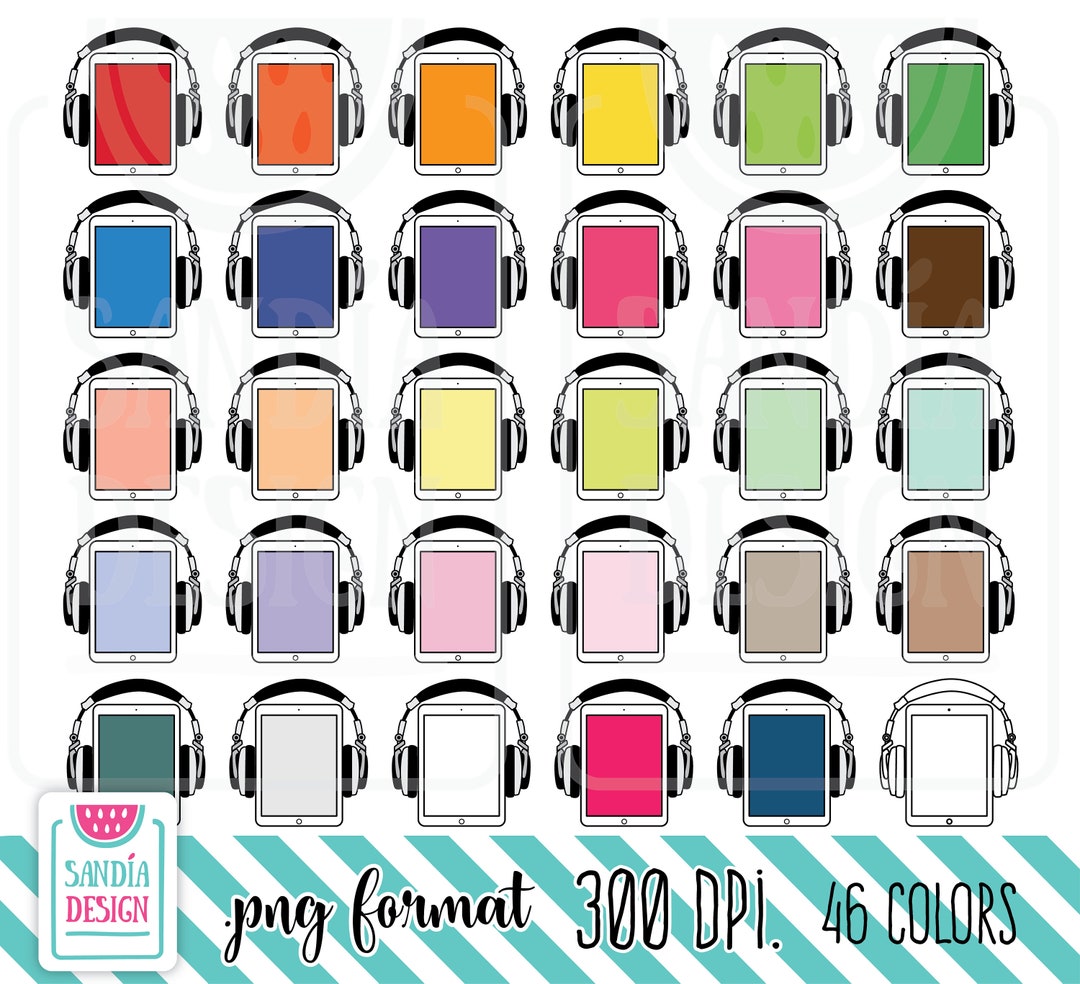 46 Doodle Audiobook Clipart. Personal and Commercial Use. - Etsy