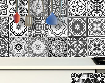 Back splash Set of 24 Tiles Decals Tiles Stickers Tiles for | Etsy