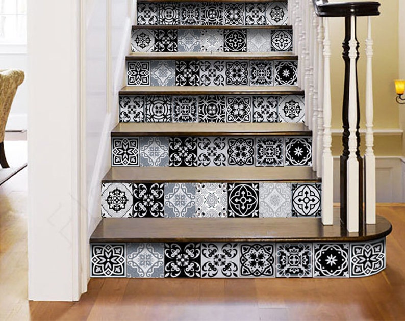 Fireplace Decals Peel and Stick Backsplas Stickers 24 Tiles - Etsy