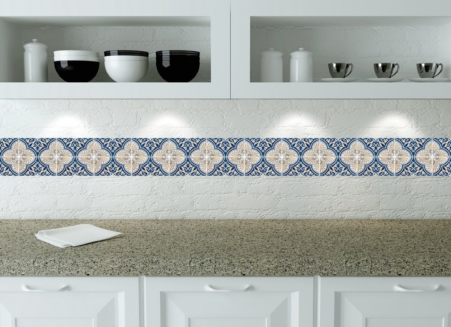 Design 24 Tile Stickers Mexican Talavera Style Splashback - Etsy UK