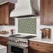 Green Peel and Stick Vinyl Cover Tile Stickers Wall Decor Wallpaper ...