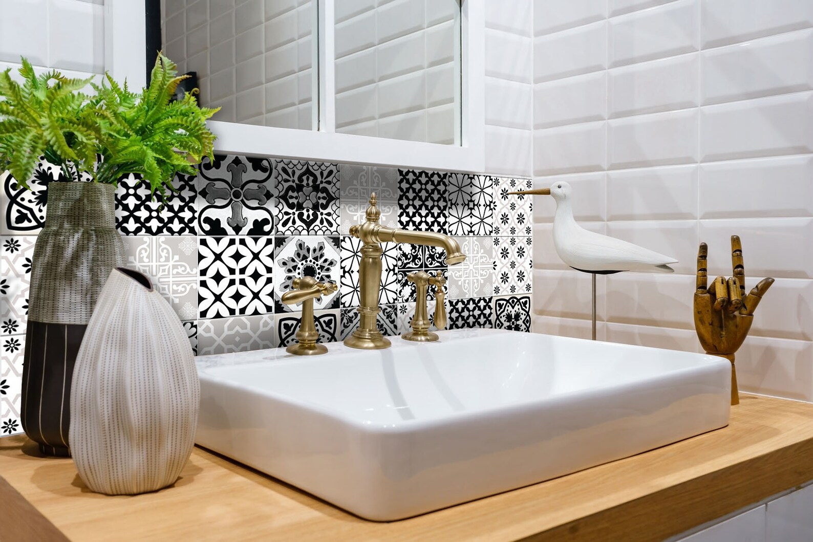 Tile Stickers 24 Tiles Decals Tiles Stickers Mixed Tiles for - Etsy