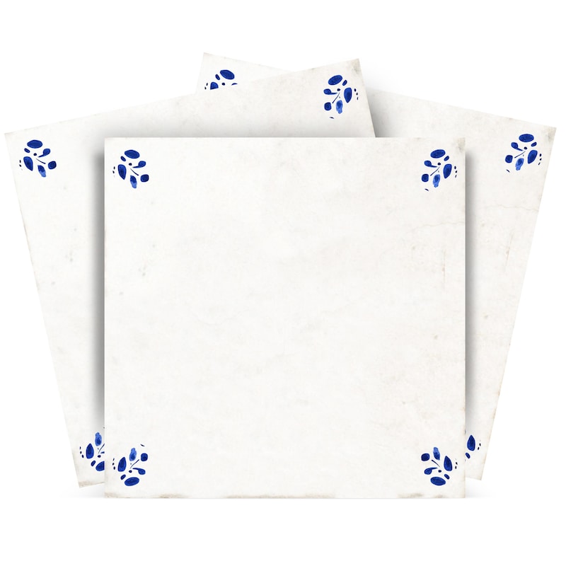 Blue Delft Kitchen Tiles - Etsy