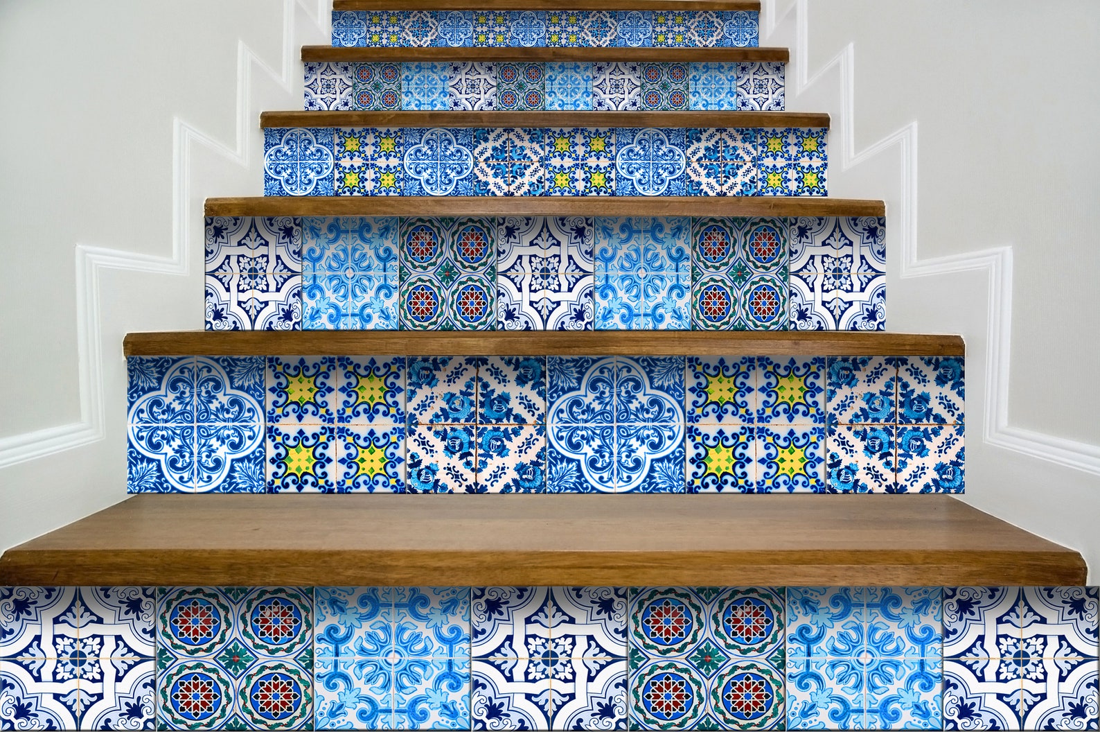 Tile Stickers 24 Tiles Decals Tiles Stickers Mixed Tiles for - Etsy