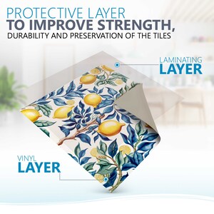 Lemon Tile Vintage Kitchen Backsplash Ideas on a Budget Tile Bar Lemon ...