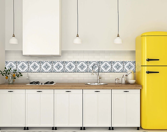 Kithen Decals Peel and Stick Backsplas Stickers 24 Tiles - Etsy