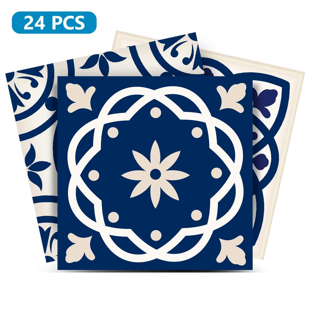 Sticker Set, Mexican Tile, Tile Stickers, Decorative Tiles, Vinyl ...