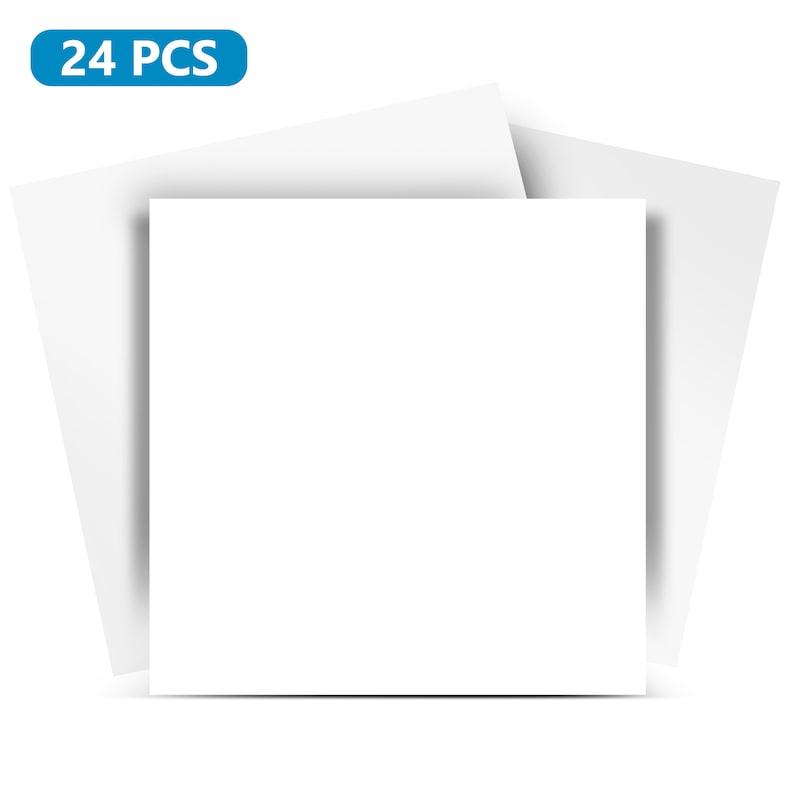 Plain White Stickers DIY Mi Alma Tile Stickers Peel and Stick Floor ...