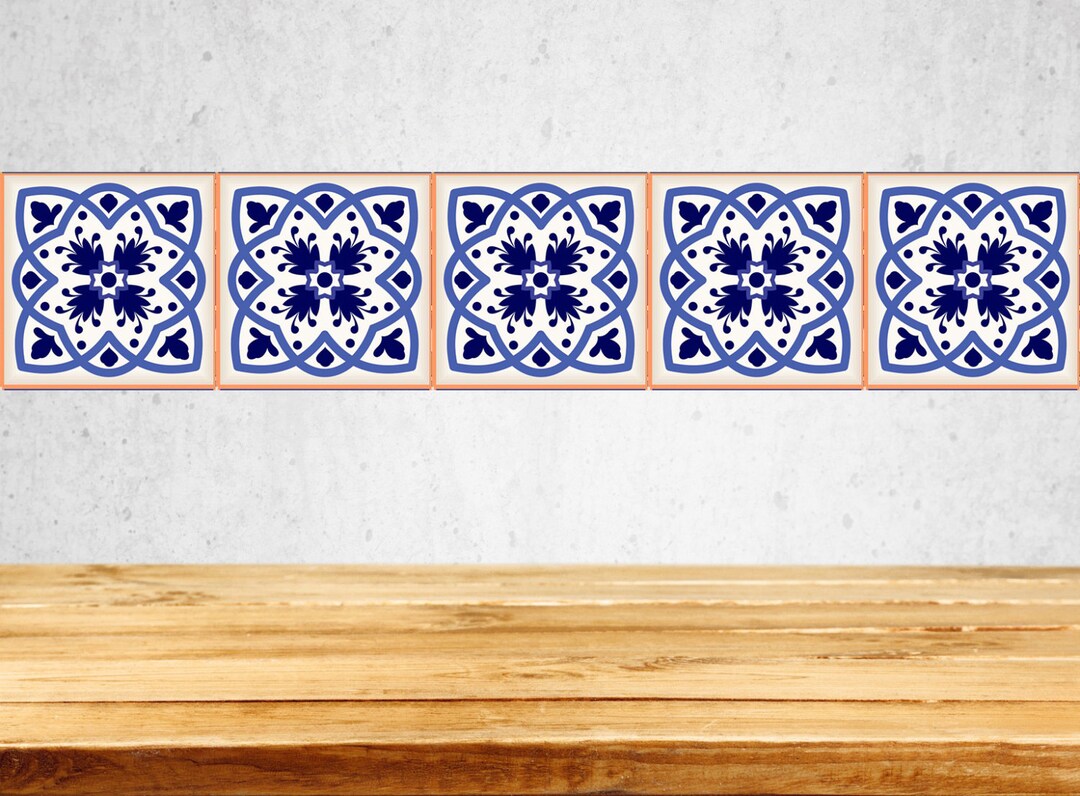 Set of 24 Tiles Decals Adhesivo De Azulejo Tiles Stickers Tiles for ...