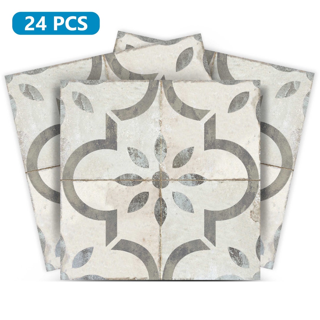 Vintage Peel and Stick Peel and Stick Stickers Vintage Tile Decorative ...
