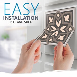 Turquoise Blue Tile Stickers Set of 24 Tile Decals Mixed Tiles for ...