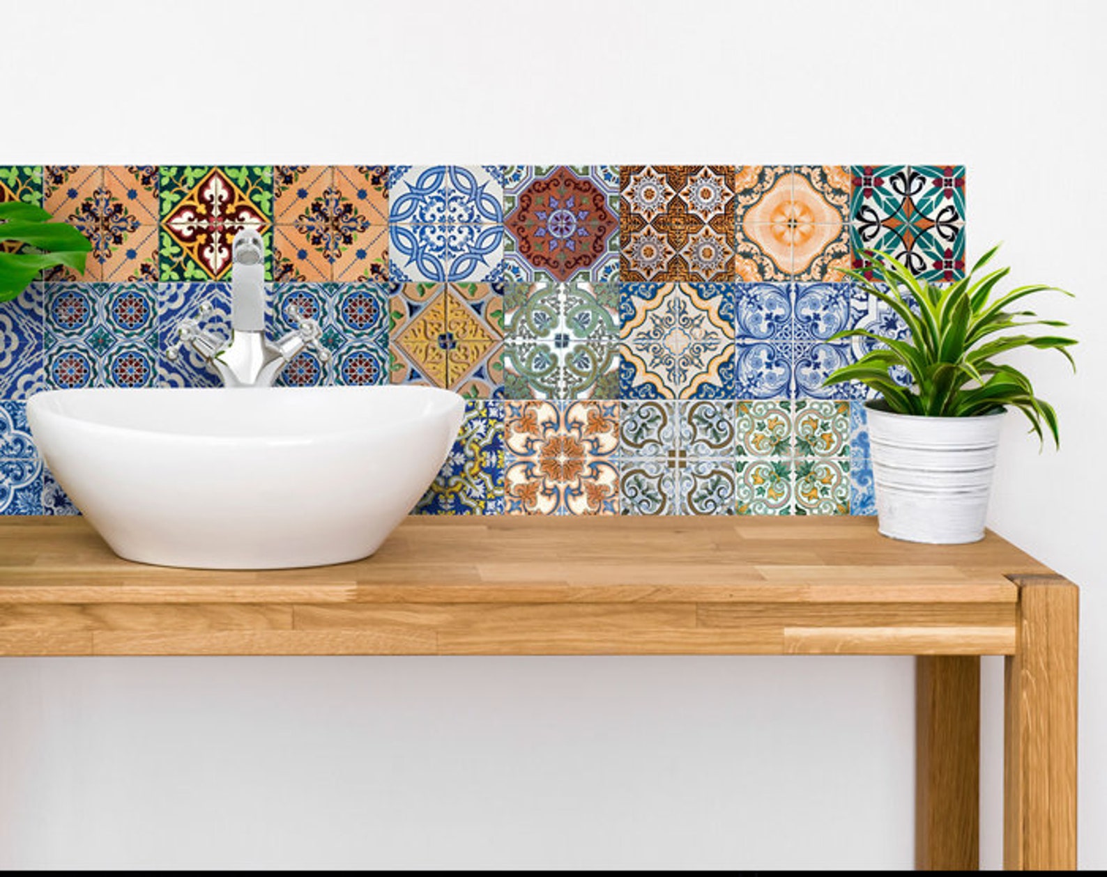 Tile Stickers Wall Decal Spenish Style Adesivi per Piastrelle - Etsy