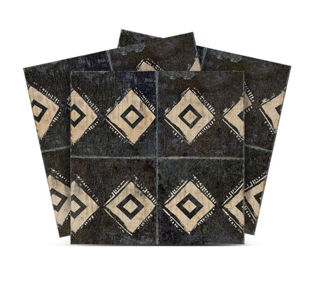 Black Pattern Wall Decals for Home Decor Transform Your Kitchen With ...