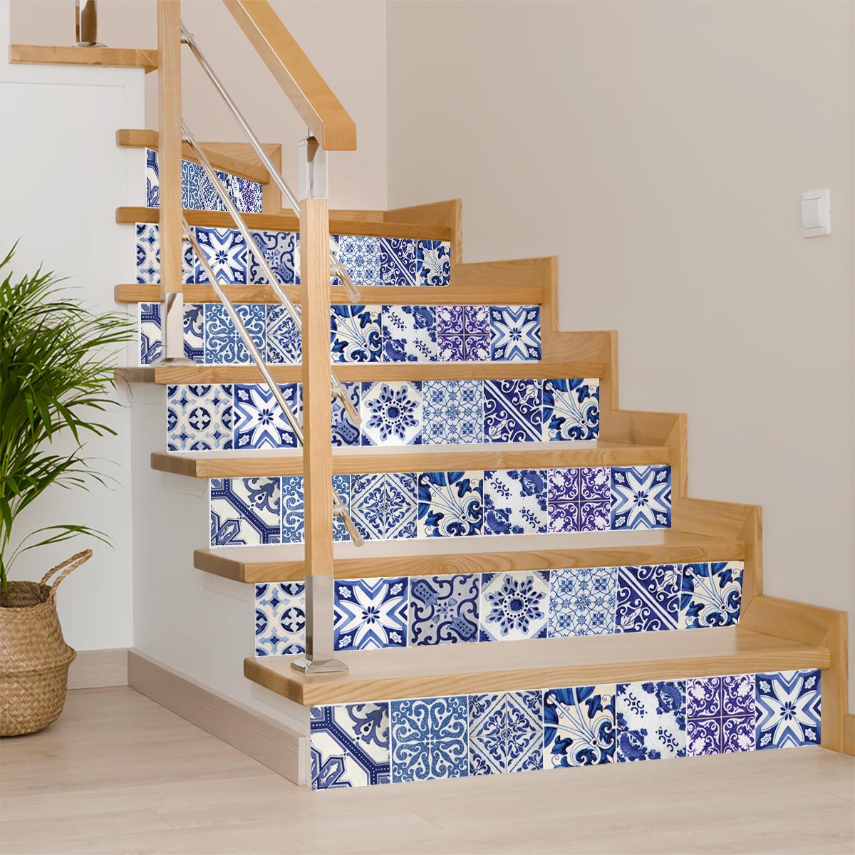 Spanish Set of 24 Tiles Decals Tiles Stickers Tiles for Walls Kitchen ...
