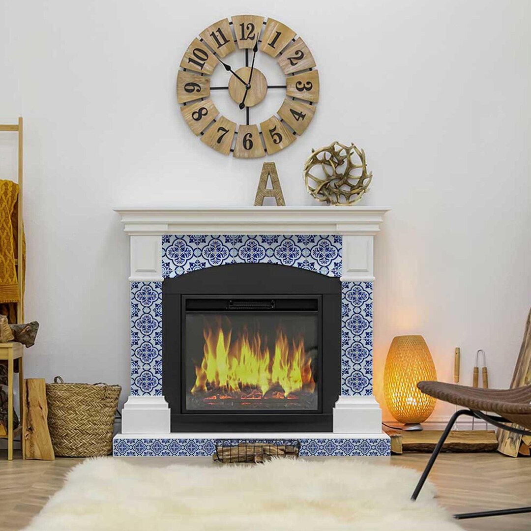 Bathroom Decals Tiles Set of 24 Mexican Tiles Decals Home Design ...