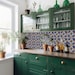 Flower Tile Backsplash Flower Tile Flower Wall Paper Wall Decor Ikea ...
