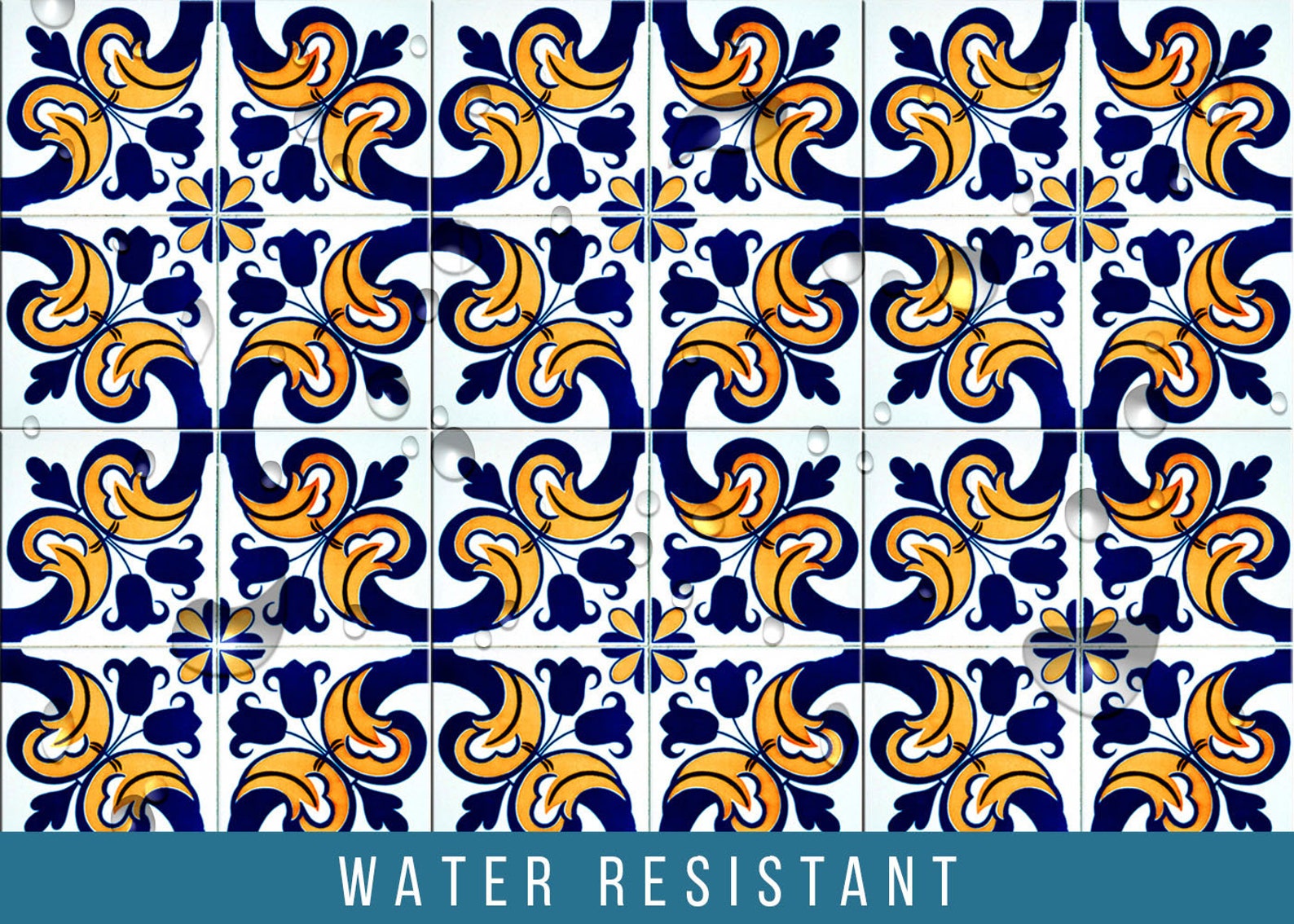 Spanish Set of 24 Tiles Decals Tiles Stickers Tiles for Walls | Etsy