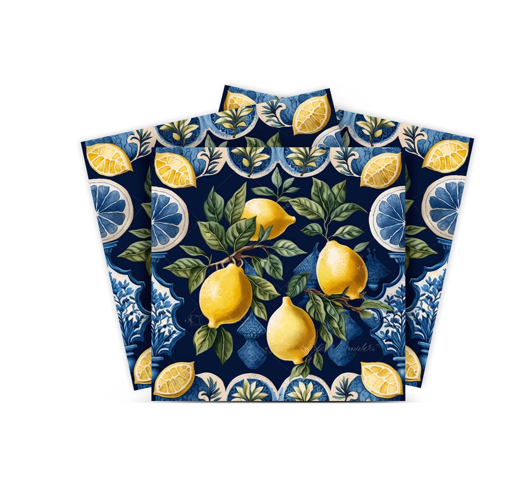 Lemon Tile Vintage Kitchen Backsplash Ideas on a Budget Tile Bar Lemon ...