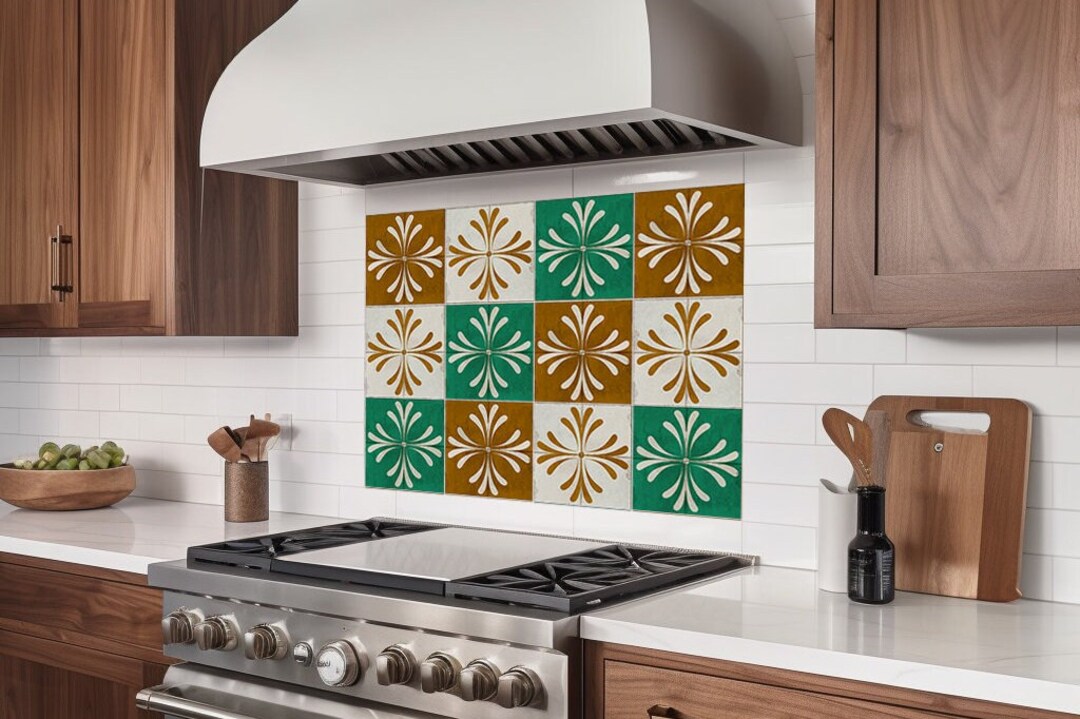 Peel and Stick Tile Boho Design Easy to Apply Backsplash Cover R1345 - Etsy