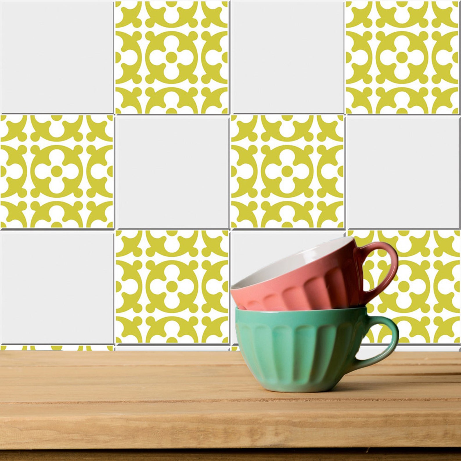 Set of 20 Tiles Decals Tiles Stickers Tiles for Walls Kitchen | Etsy