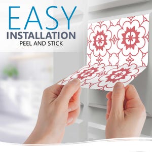 Tile Stickers 24 Tiles Decals Tiles Stickers Mixed Tiles for Walls ...