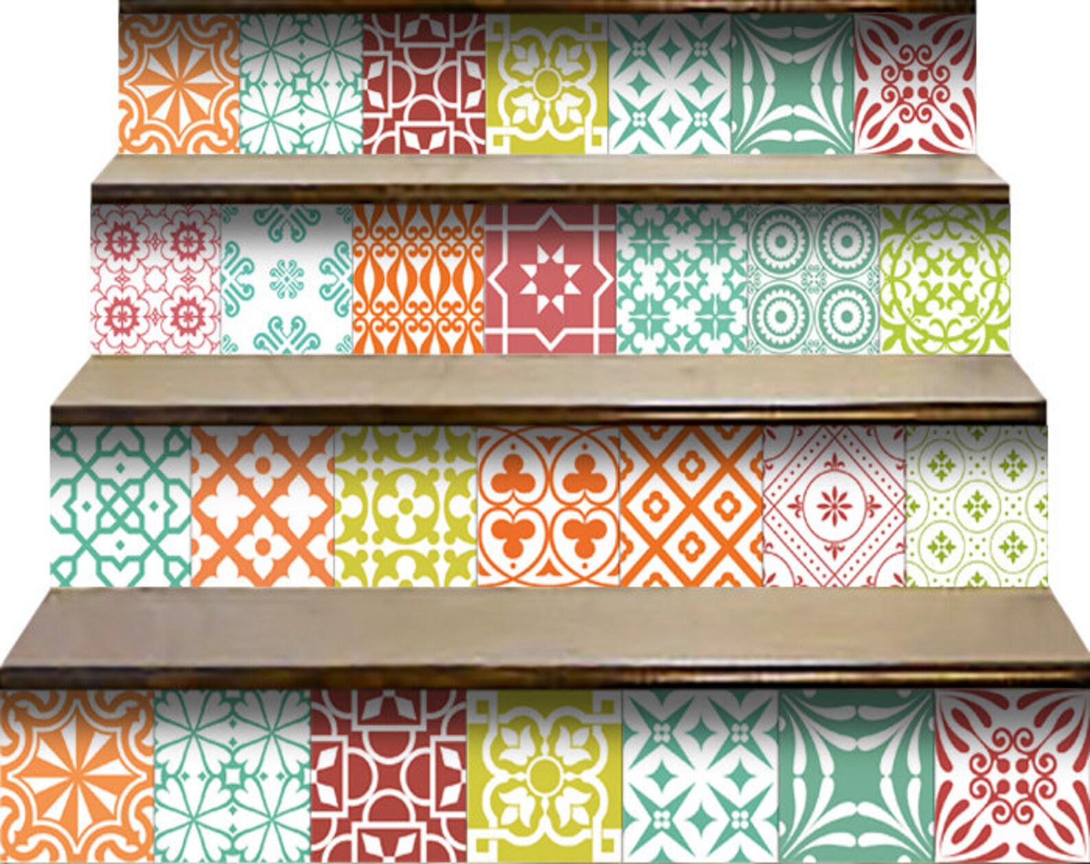 Tile Stickers 24 Tiles Decals Tiles Stickers Mixed Tiles for - Etsy