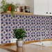 Flower Tile Backsplash Flower Tile Flower Wall Paper Wall Decor Ikea ...