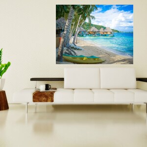 Beach Sea Wall Decal, Ocean Murals Wall Decor, Vinyl Wall Decals, Vinyl ...
