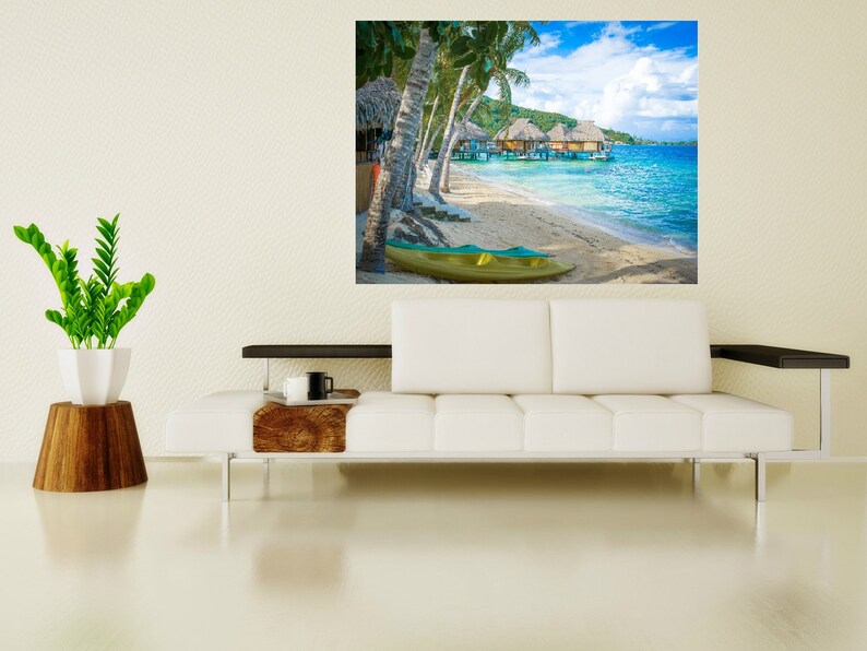 Beach Sea Wall Decal, Ocean Murals Wall Decor, Vinyl Wall Decals, Vinyl ...