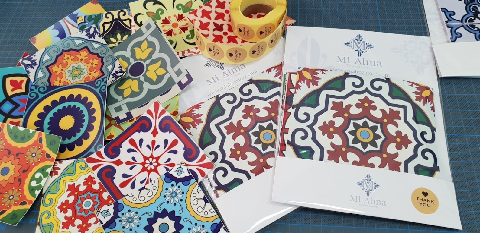 Try Me *SAMPLE* Different Random Styles Samples of 4 Peel and Stick ...