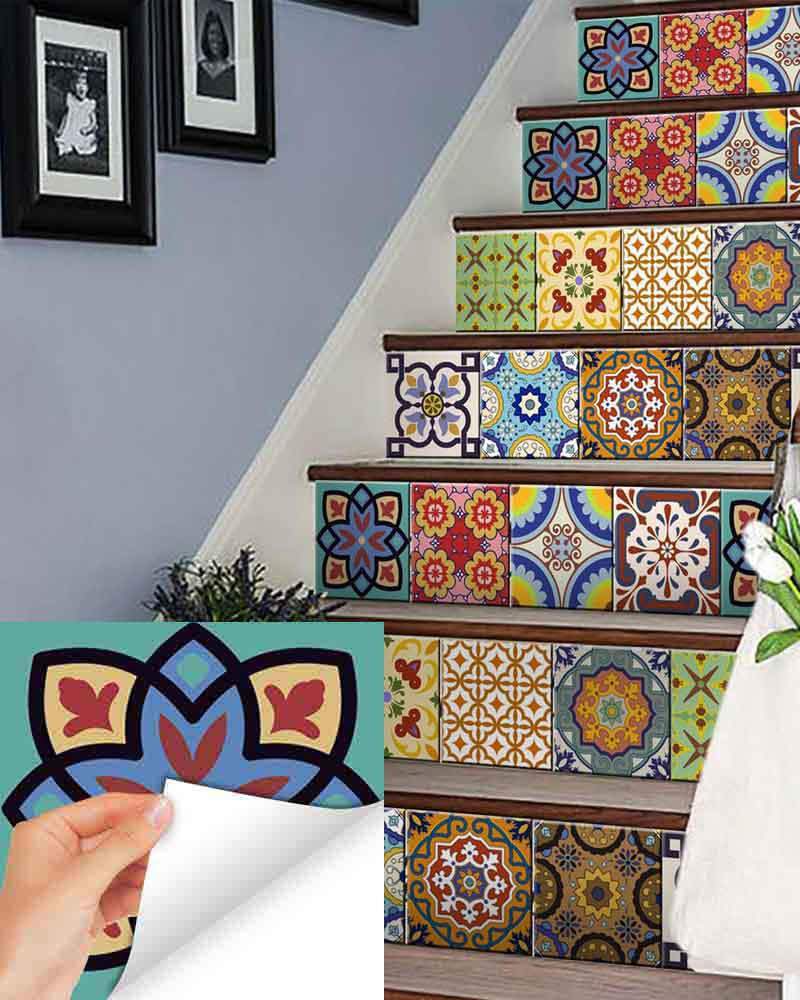 Set of 20 Tiles Decals Tiles Stickers Tiles for Walls Kitchen - Etsy