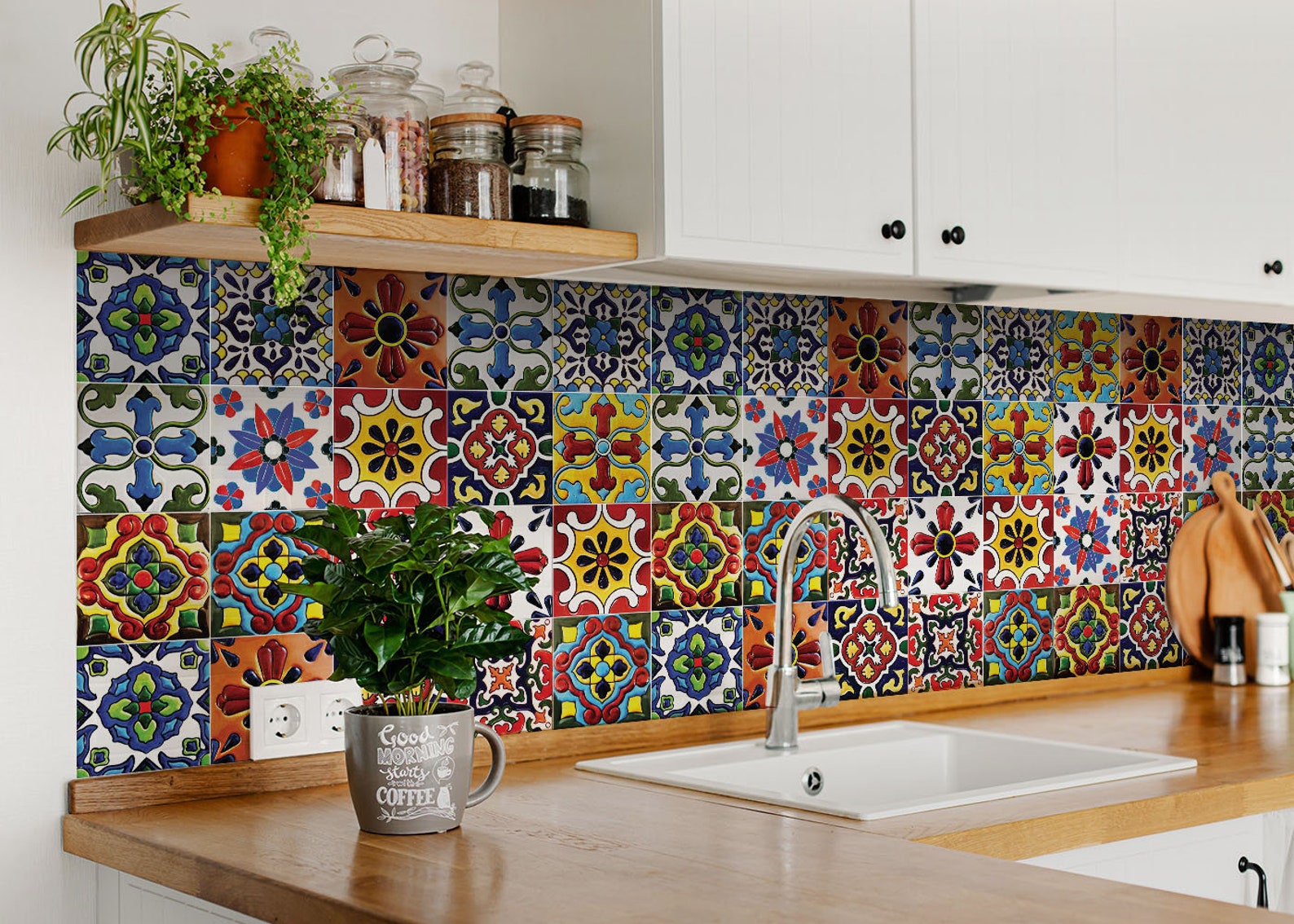 Kitchen Tile Sticker Set of 24 Decals Tiles for Bathroom Home - Etsy