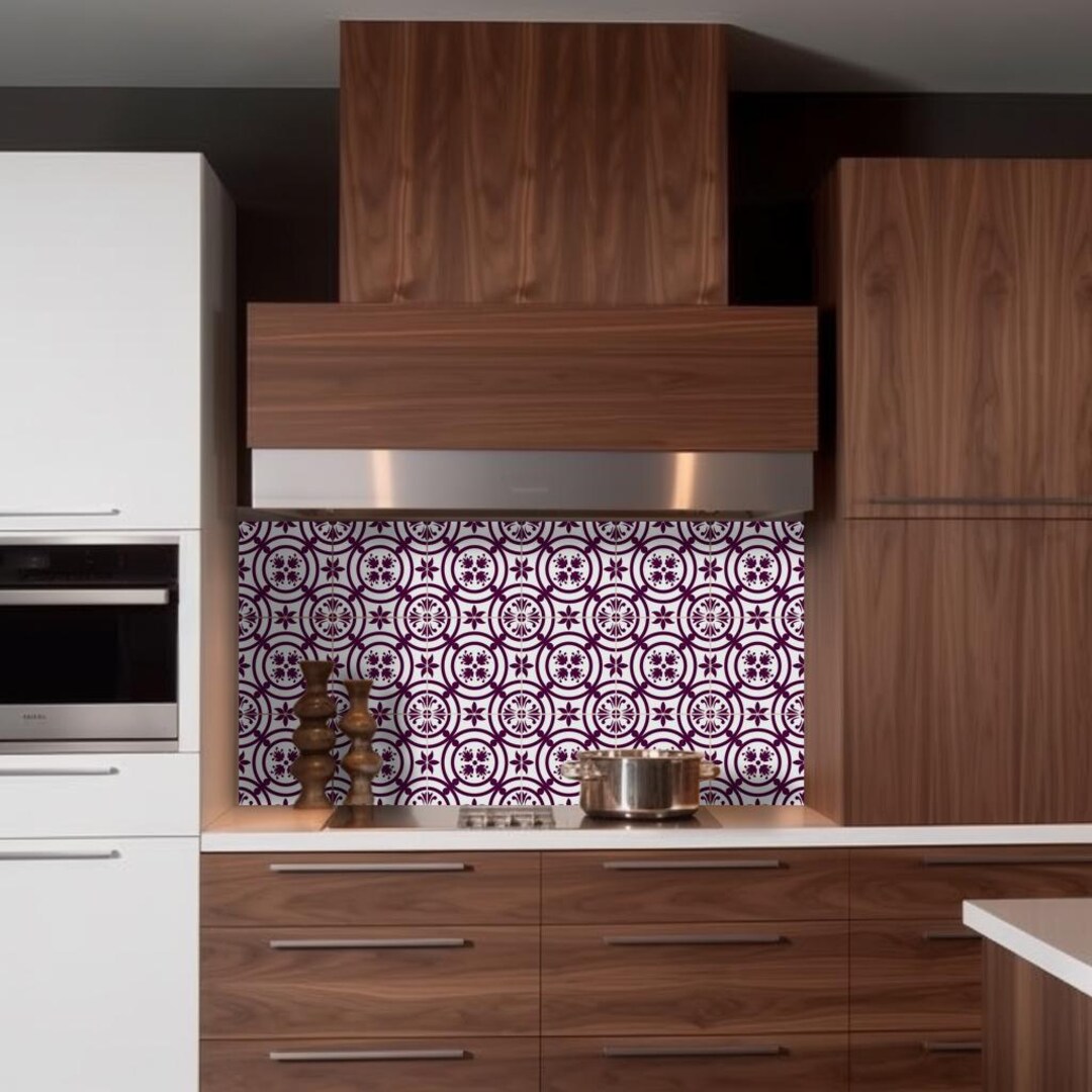 24 Tile Stickers Kitchen Decals Tiles Stickers Tiles for Walls Kitchen ...