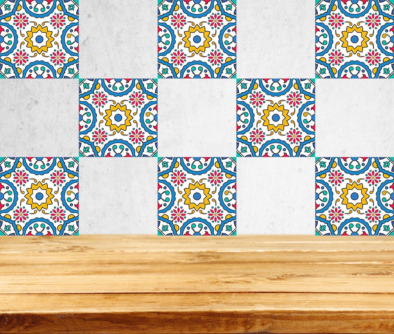 Tile Stickers Decals Murals Kitchen Decor Set of 24 Tiles - Etsy