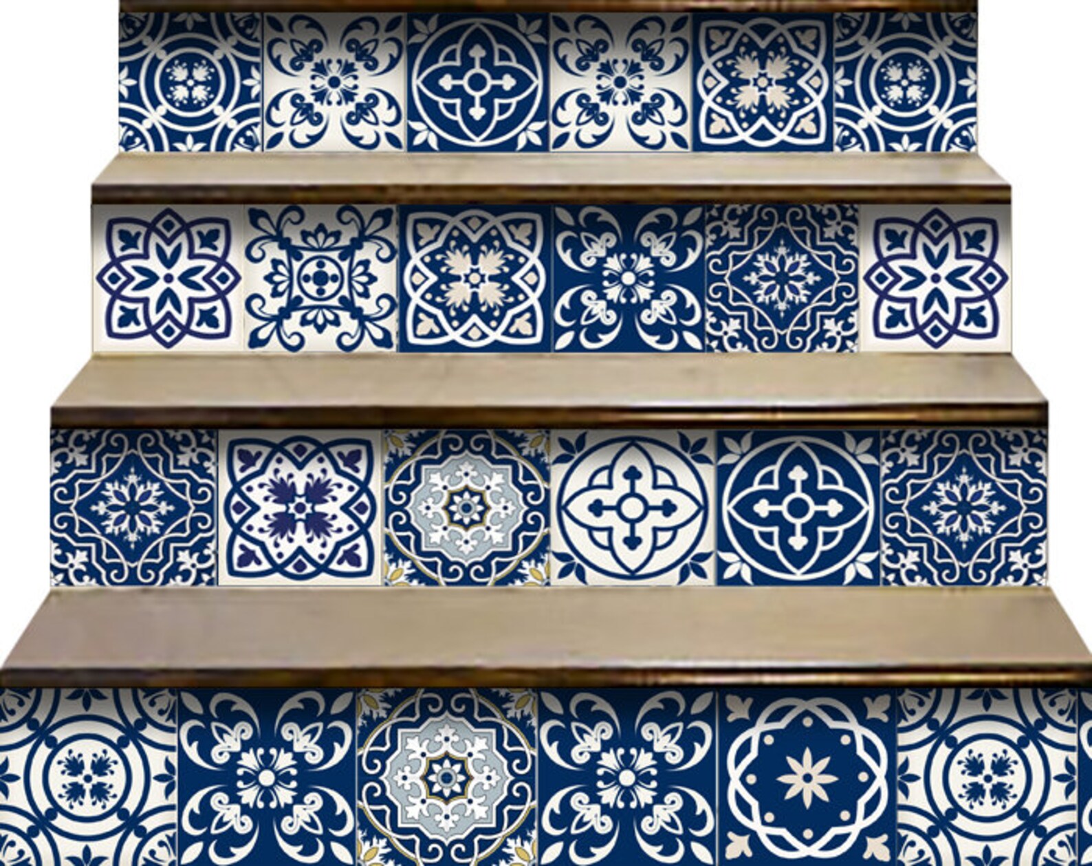 Tile stickers design 24 pcs home decor peel & stick SB9 | Etsy