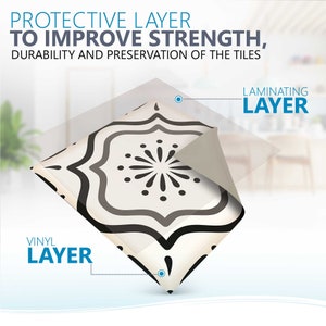 Tile Stickers 24 Tiles Decals Tiles Stickers Mixed Tiles for Walls ...
