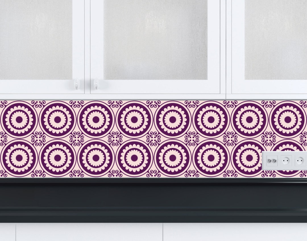Kitchen Decals Set of 24 Tile Stickers Kitchen Decals Tiles Stickers ...