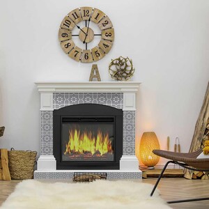 Lithe Soft Gray & White Tile Stickers Peel and Stick Backsplash B55 - Etsy