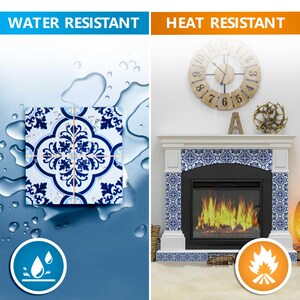 Bathroom Decals Tiles Set of 24 Mexican Tiles Decals Home Design ...