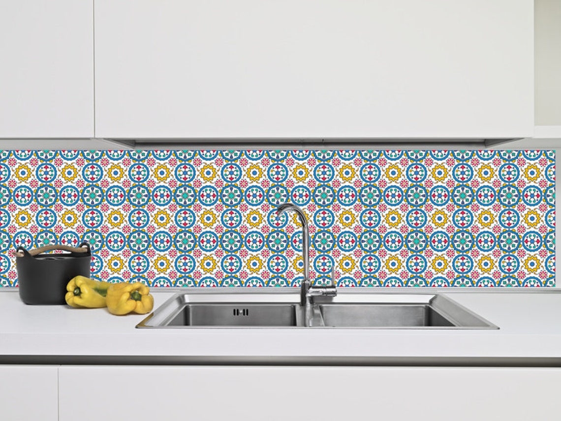 Tile Stickers Decals Murals Kitchen Decor Set of 24 Tiles | Etsy