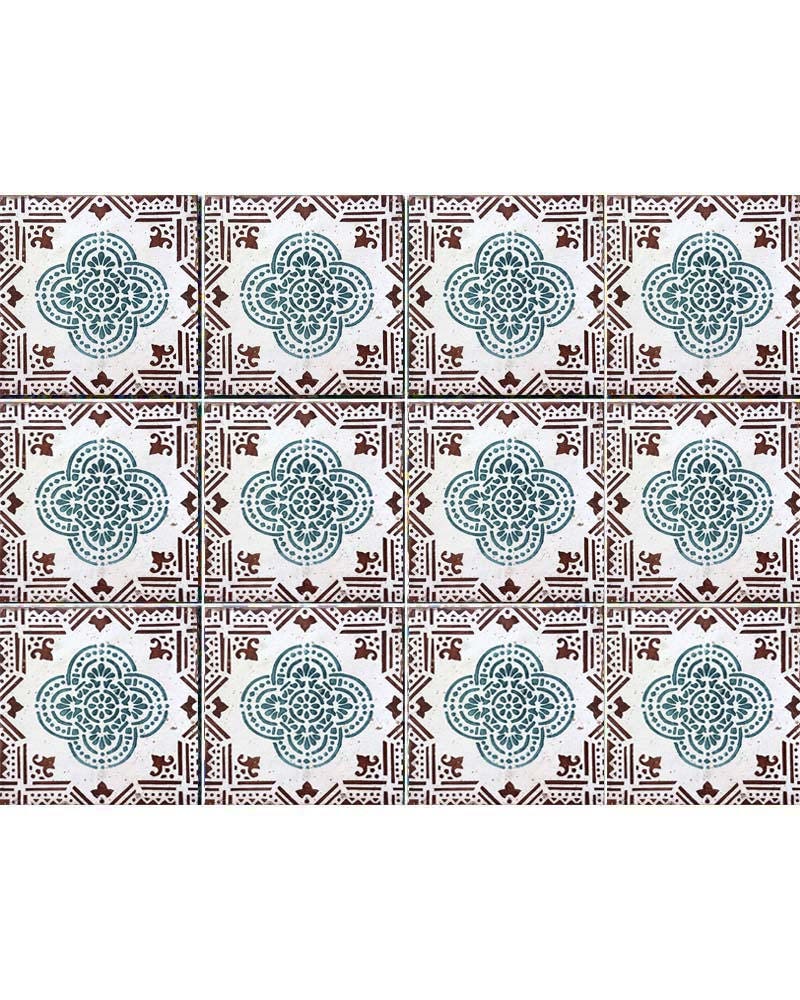 Spanish Set of 24 Tiles Decals Tiles Stickers Tiles for Walls - Etsy