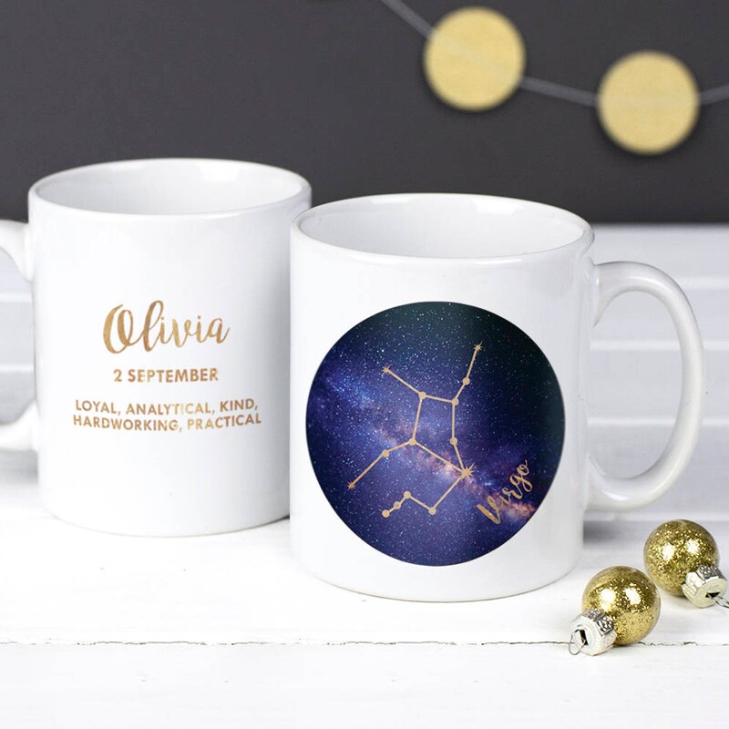 Zodiac Mugs - Etsy
